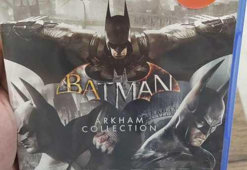 Batman arkham collection PS4, русская версия