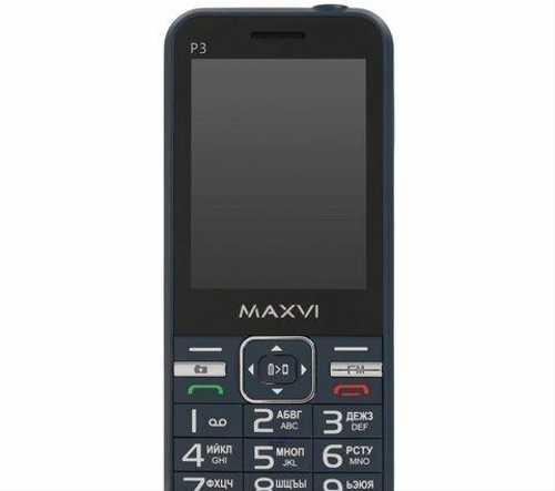 Сотовый телефон Maxvi P3 2.8" Blue GSM