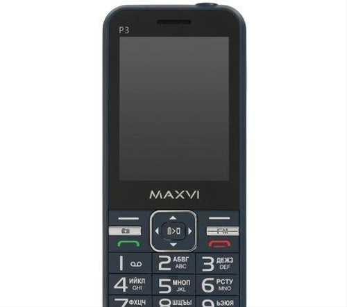 Сотовый телефон Maxvi P3 2.8" Blue GSM