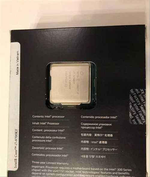 Intel Core i7-9700KF + Asus Rog Strix Z370-I