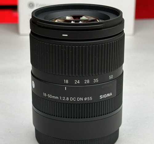 Sigma 18-50mm f/2.8 DC DN Sony E (как новый)