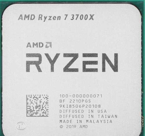 Процессор amd ryzen 7 3700х Обмен на ryzen 5700x3d