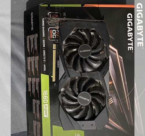 Видеокарта gtx 1660 super gigabyte