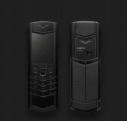 Vertu signature black