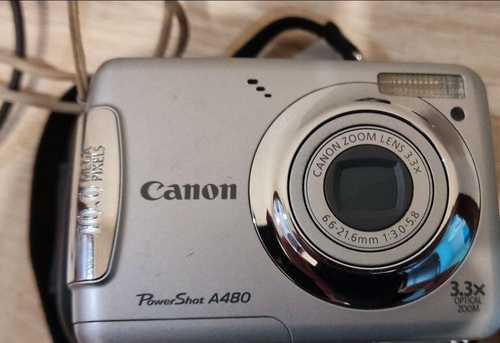 Фотоаппарат Canon PowerShot a480