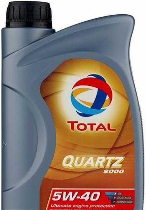 Total Масло мот синт 5W40 Quartz 9000 (1л)