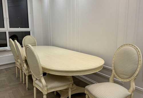 Angelo cappellini стол с 12 стульями