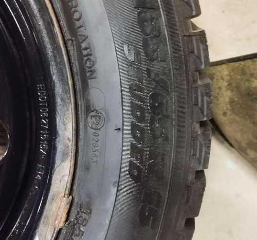 Зимние шины с дисками 185/55r15