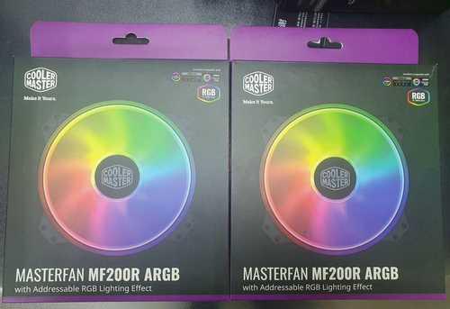 Вентилятор 200mm Cooler Master MF200R argb