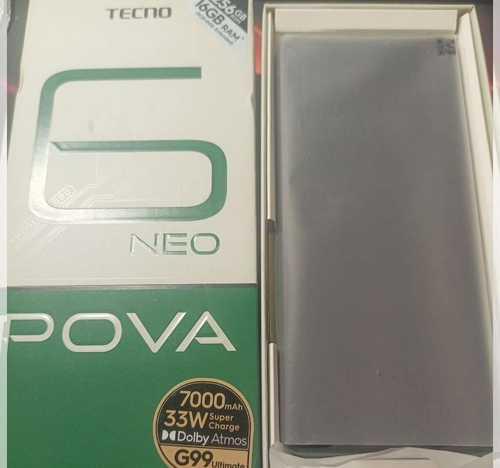 TECNO Pova 6 Neo, 8/256 ГБ