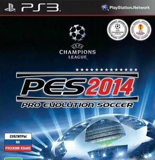 Pro Evolution Soccer 2014 PS3 англ Без обложки