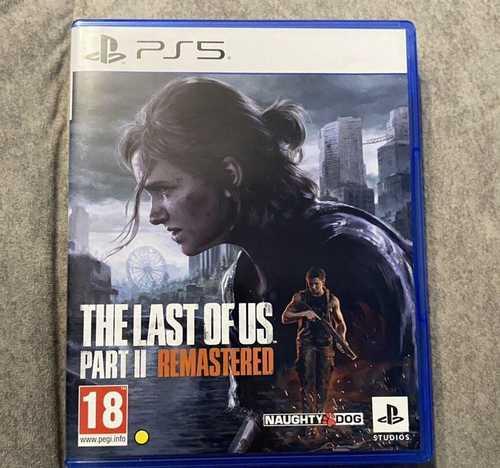 The last of us part 2 ps5 диск