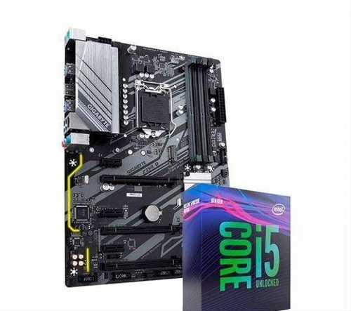 Intel core i5 8600k + Gigabyte Z390D