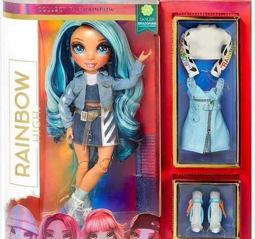 Rainbow High Skyler Bradshaw Скайлер Брэдшоу синяя