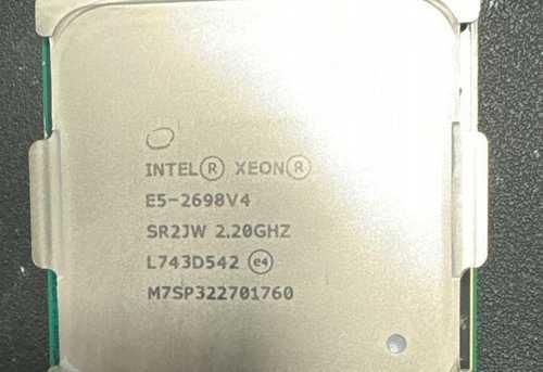 Intel Xeon E5-2698 v4 LGA2011-3, 20 x 2200 мгц