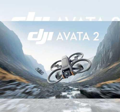 Квадрокоптер Dji Avata 2 fly more combo (1 АКБ)