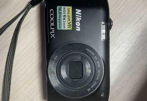 Компактный фотоаппарат nikon coolpix s3300