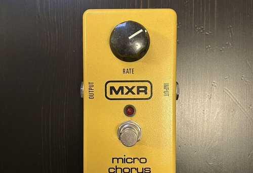 Гитарная педаль mxr micro chorus