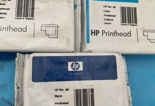 Печатающие головки HP 80 оригинальные