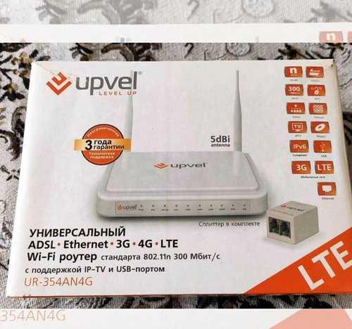 Универсальный роутер Upvel UR-354AN4G