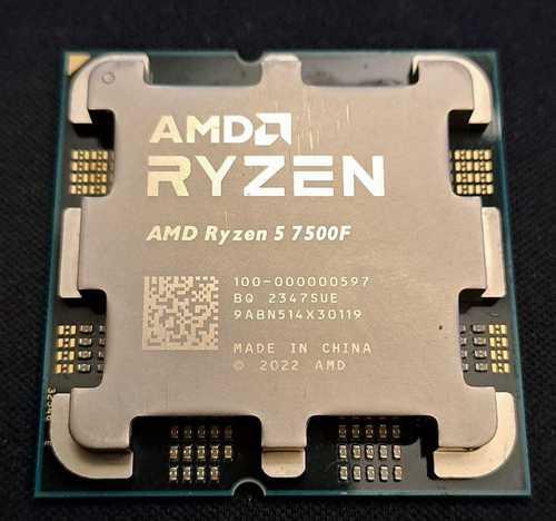 Процессор AMD Ryzen 5 7500f am5