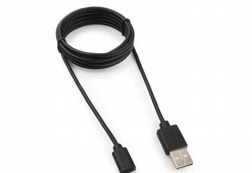 Кабель USB-TypeC 1,8м чёрный Гарнизон
