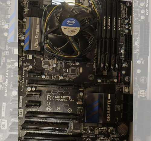 I7 4770s комплект материнка  16 Gb