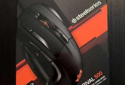 Игровая мышь проводная SteelSeries Rival 500