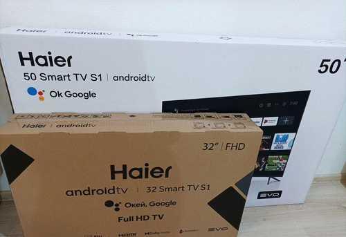 Новый Телевизор Haier 32, 50 SMART TV S1 4К Чек