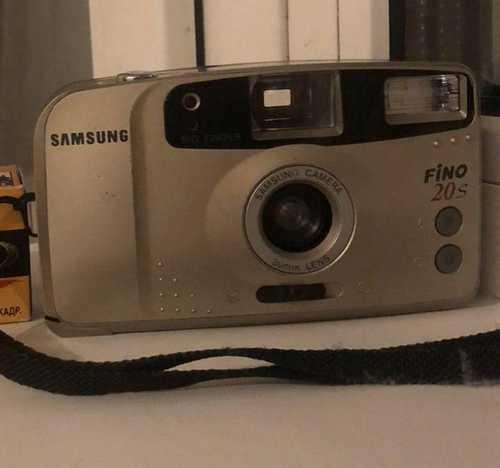 Пленочный фотоаппарат samsung fino 20s