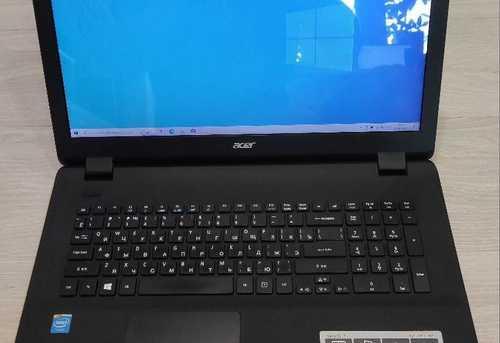 17.3" Acer Aspire ES1-731, 128 ГБ, Celeron N3050, RAM 4 ГБ, Intel GMA HD