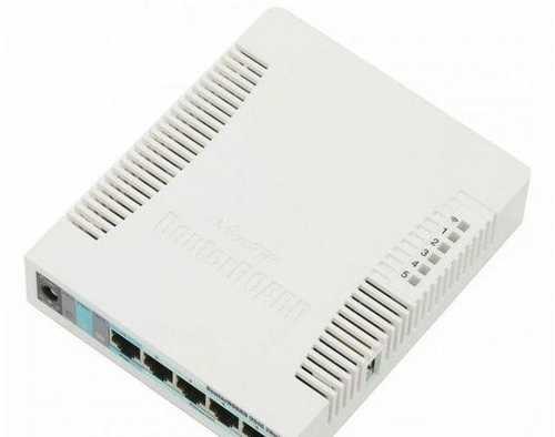 Wi-Fi роутер MikroTik RB951G-2HnD, белый