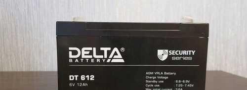 Аккумуляторы delta DT 612 (6V 12Ah) 2шт