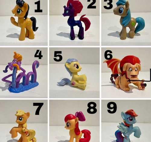 My Little Pony фигурки g4