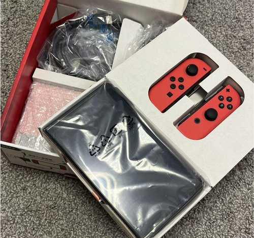 Nintendo Switch oled Mario Edition Состояние Идеал