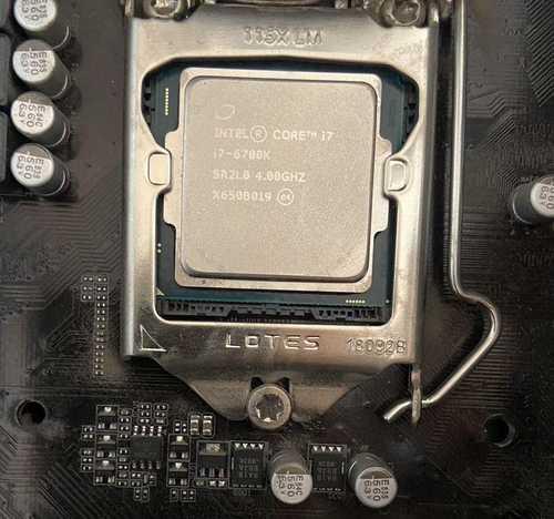 Процессор intel core i7 6700k