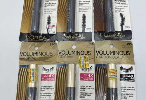 Тушь водостойкая Loreal Voluminous Original