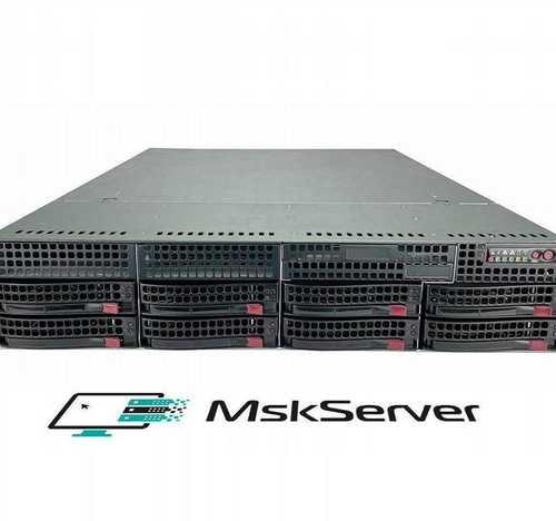 Сервер Supermicro 6029P-TR 2xGold 6134 32Gb