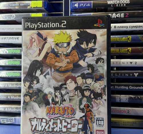 Naruto Ultimate Ninja PS2 ntsc j