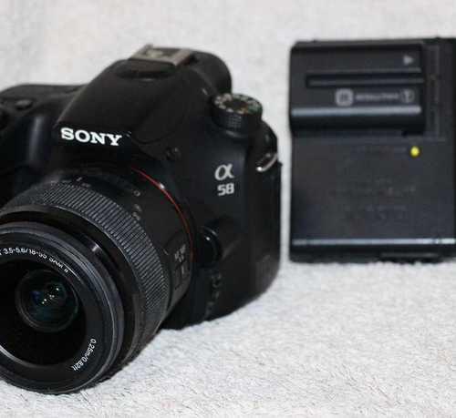 Зеркальный фотоаппарат Sony A58