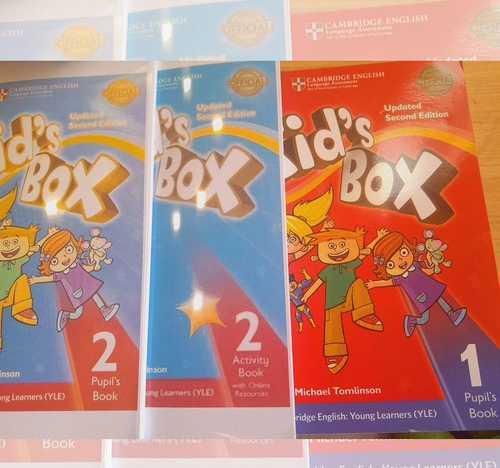 Kids box 2 на пружине + kids box 1