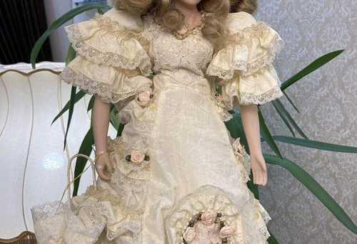 Коллекционная винтажная Английская кукла Леонардо