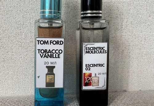 Tom Ford Tobacco Vanille и Escentric Molecules 02