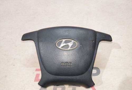 Подушка безопасности водителя Hyundai Santa Fe CM