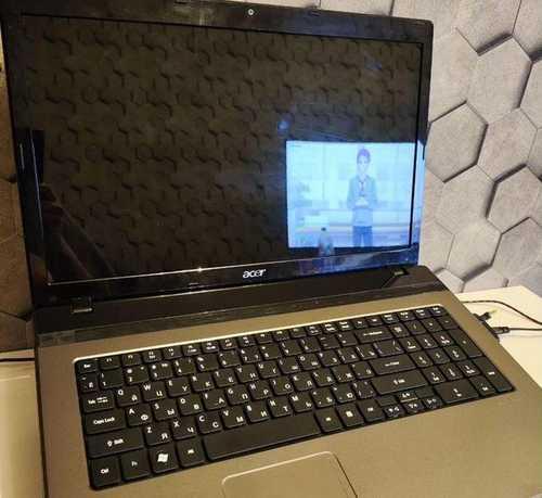 Ноутбук Acer aspire 7750g 17,3 i5 8gb