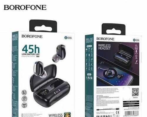 Беспроводные наушники TWS borofone BE55, Bluetooth