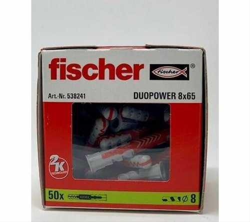 Дюбель универсальный fischer DuoPower 8х65