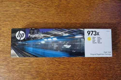 HP 973X F6T83AE Yellow 7000 стр., 07.2021г
