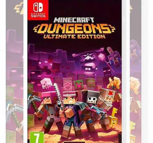 Игра Minecraft Dungeons (Nintendo) Русские субтитр