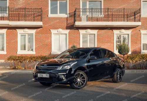 Литые диски CVT R17 на KIA RIO
